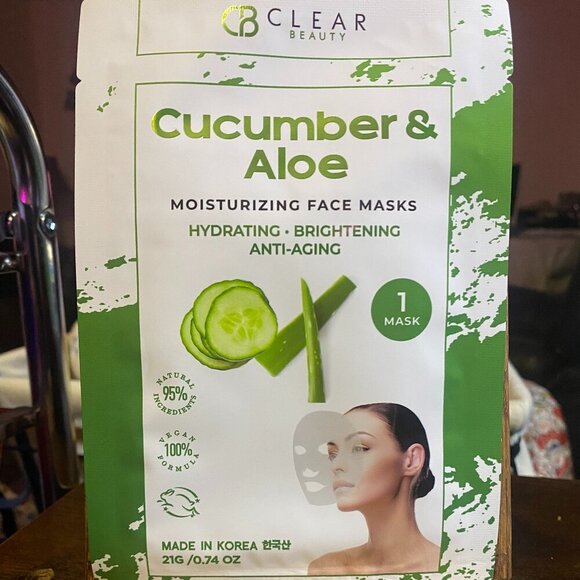 Skincare | M24 Clear Beauty Cucumber And Aloe Sheet Mask Single | Poshmark